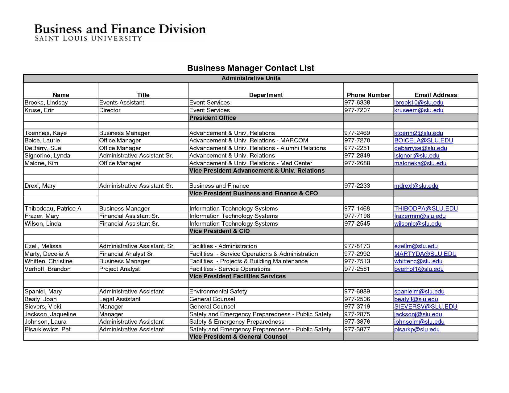 How To Use A Business Contact List Template In Excel 2023 ...