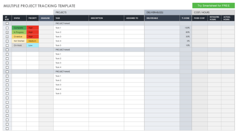 The Ultimate Guide To A Project Tracking Template In 2023 ...