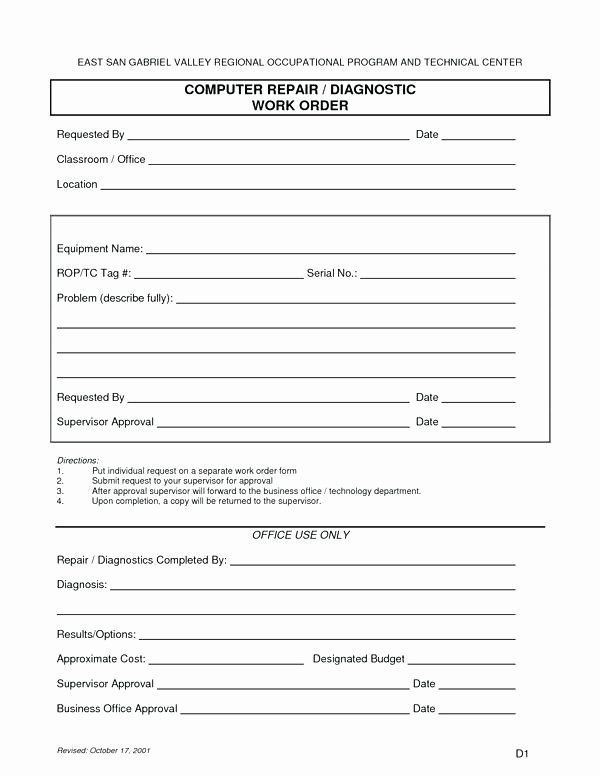 Using An Apartment Work Order Template For Stress-Free Maintenance ...