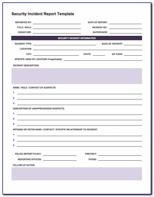 Everything You Need To Know About Cyber Security Incident Report ...