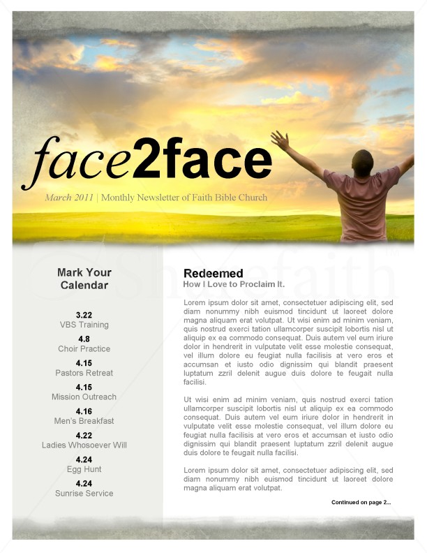 Create Professional Looking Newsletters With Free Publisher Newsletter ...