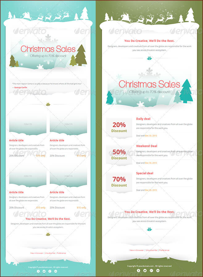 Christmas Newsletter Template: Make Your Holiday Season Special ...