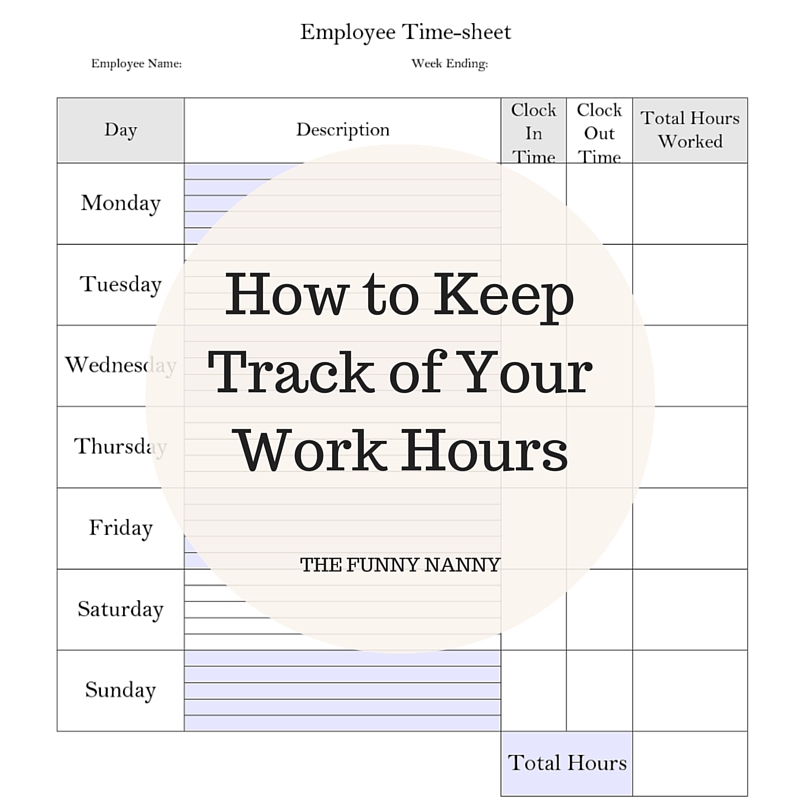 Save Time And Money With A Work Hours Tracker Template | Templatesz234 ...