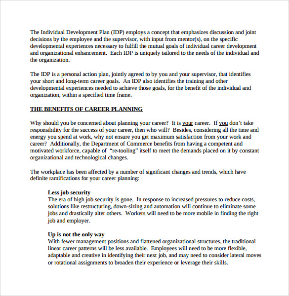 Your Career Plan Template: Step-By-Step Guide To Achieving Your Goals ...