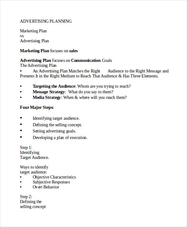 The Ultimate Advertising Plan Template For 2023 | Templatesz234.com ...