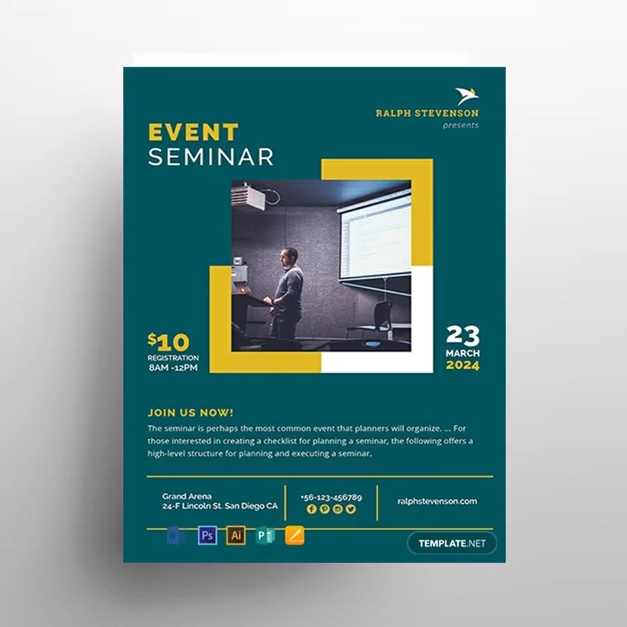 Creating A Seminar Flyer For Your Event | Templatesz234.com ...