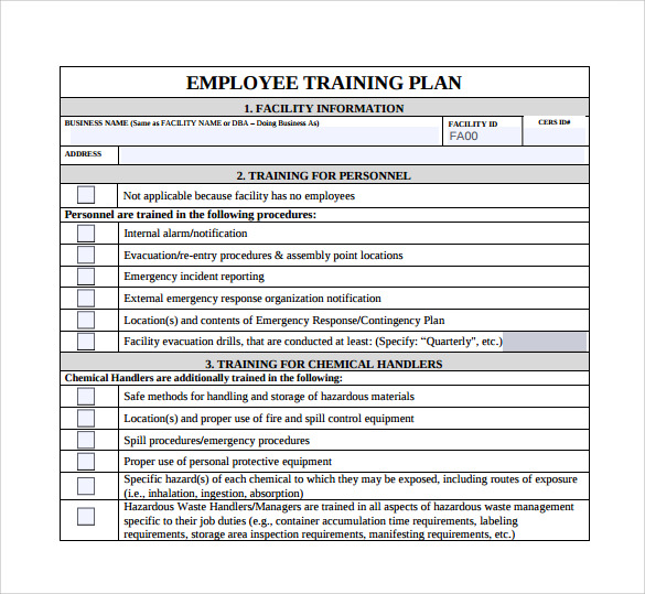 Creating A New Employee Training Template For 2023 | Templatesz234.com ...