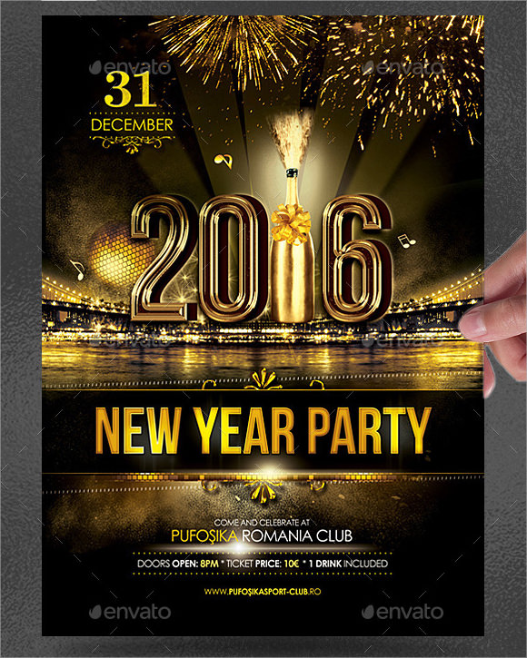 Get Creative With New Year Poster Template | Templatesz234.com ...