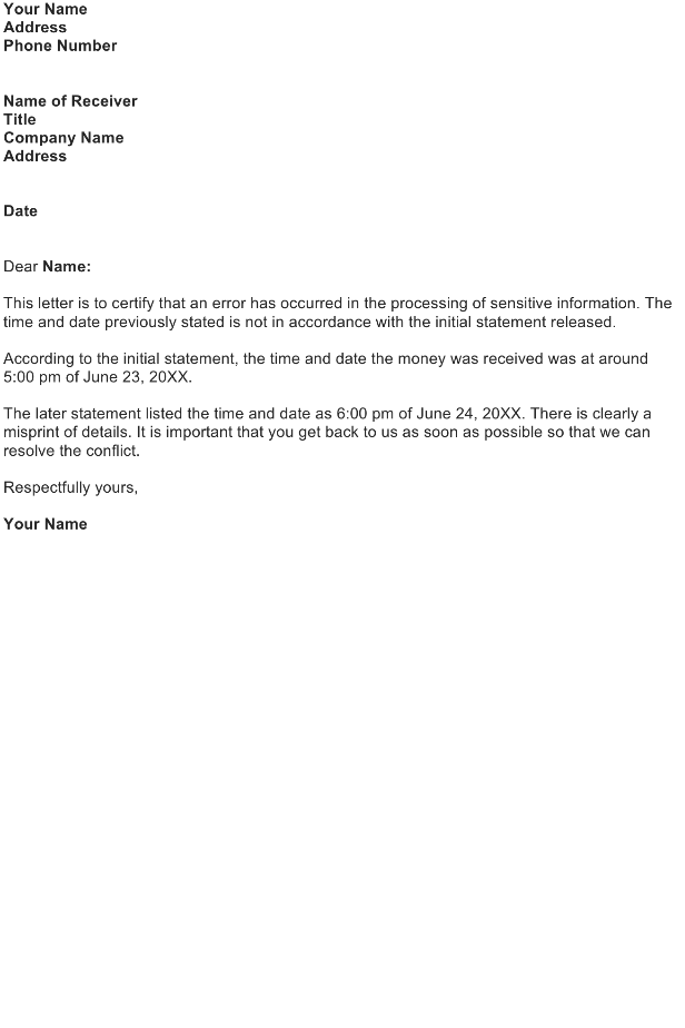 What Is A Notify Letter? | Templatesz234.com - Templatesz234.com