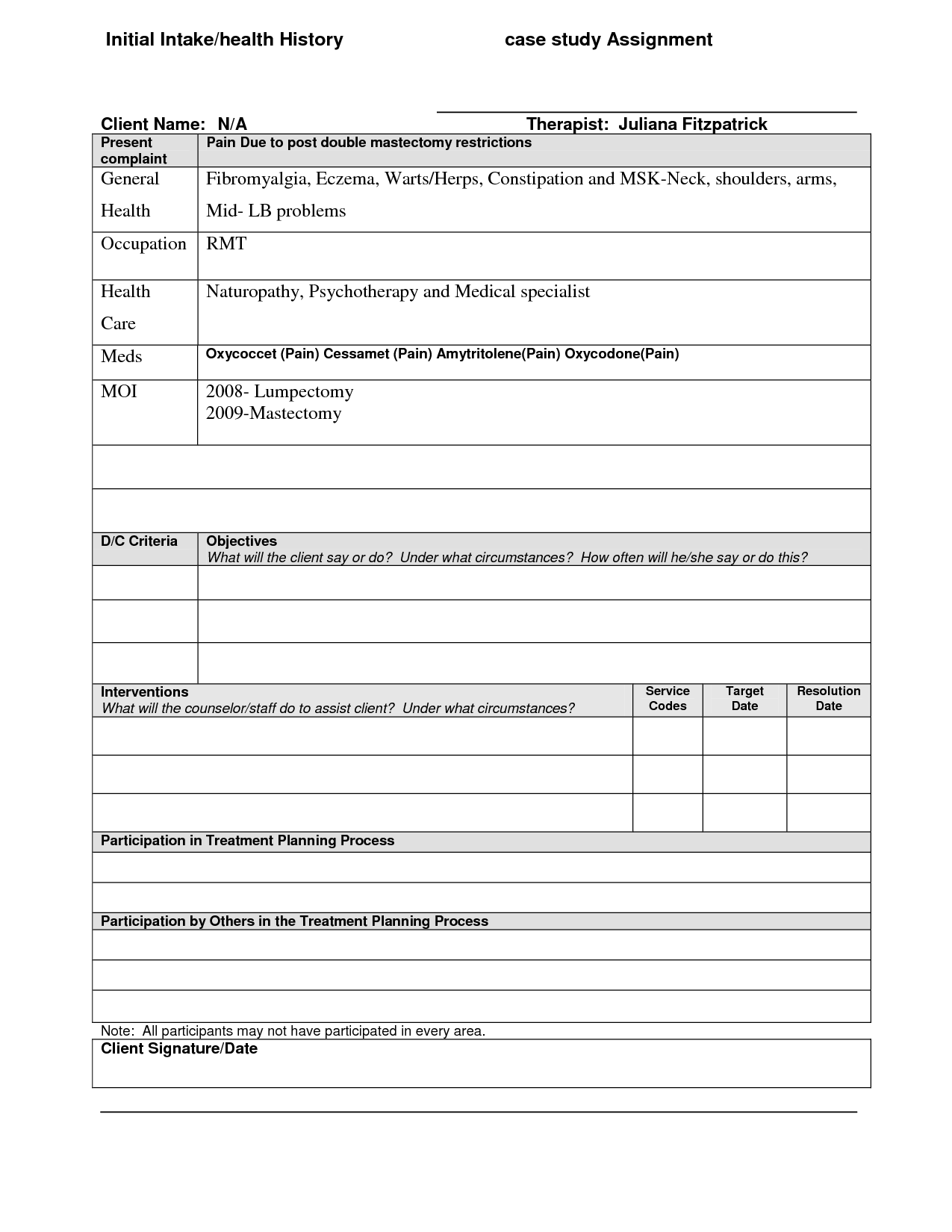 Therapy Treatment Plan Template - What You Need To Know | Templatesz234 ...