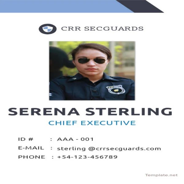 Security Id Card Template - A Comprehensive Guide For 2023 ...