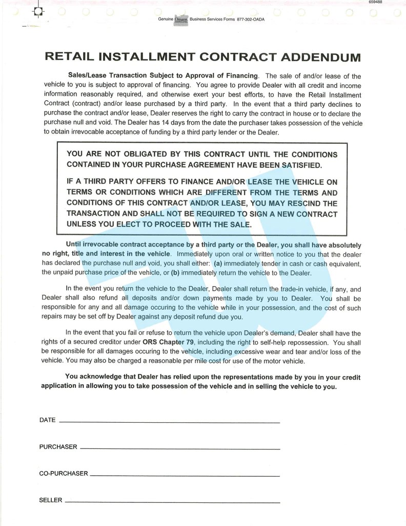 Everything You Need To Know About Retail Installment Contracts ...