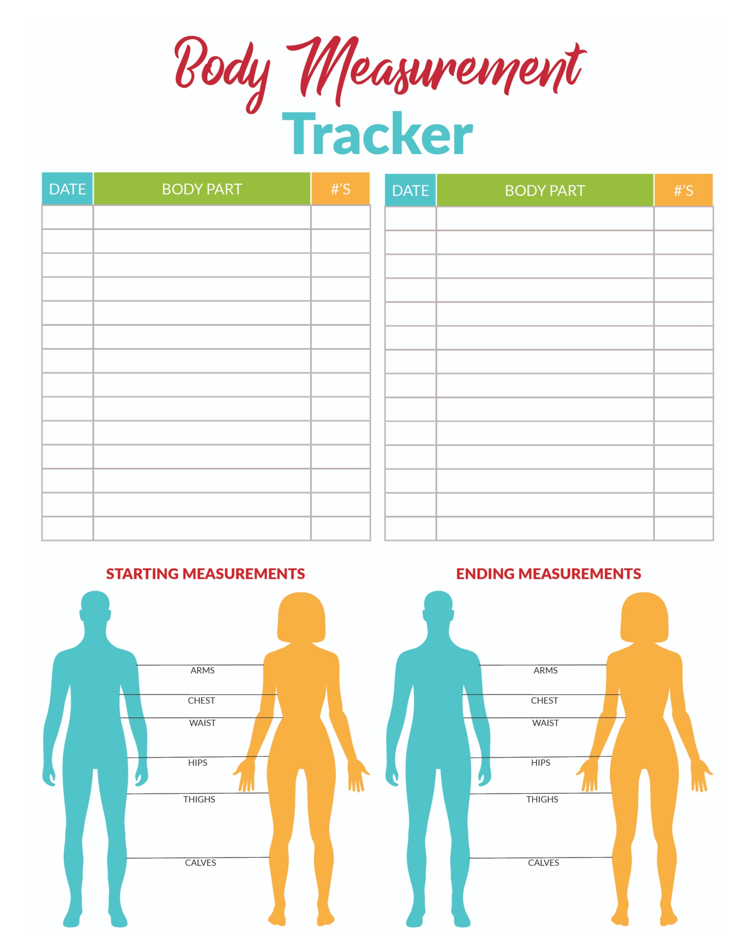 Weight Tracking Template: How To Keep Track Of Your Weight In 2023 ...
