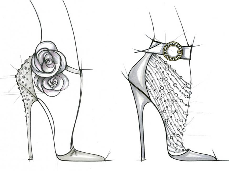 How To Draw High Heels Step By Step Tutorial | Templatesz234.com ...