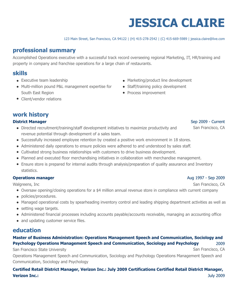 Free Online Resume Builders - Create Your Dream Resume In Minutes ...