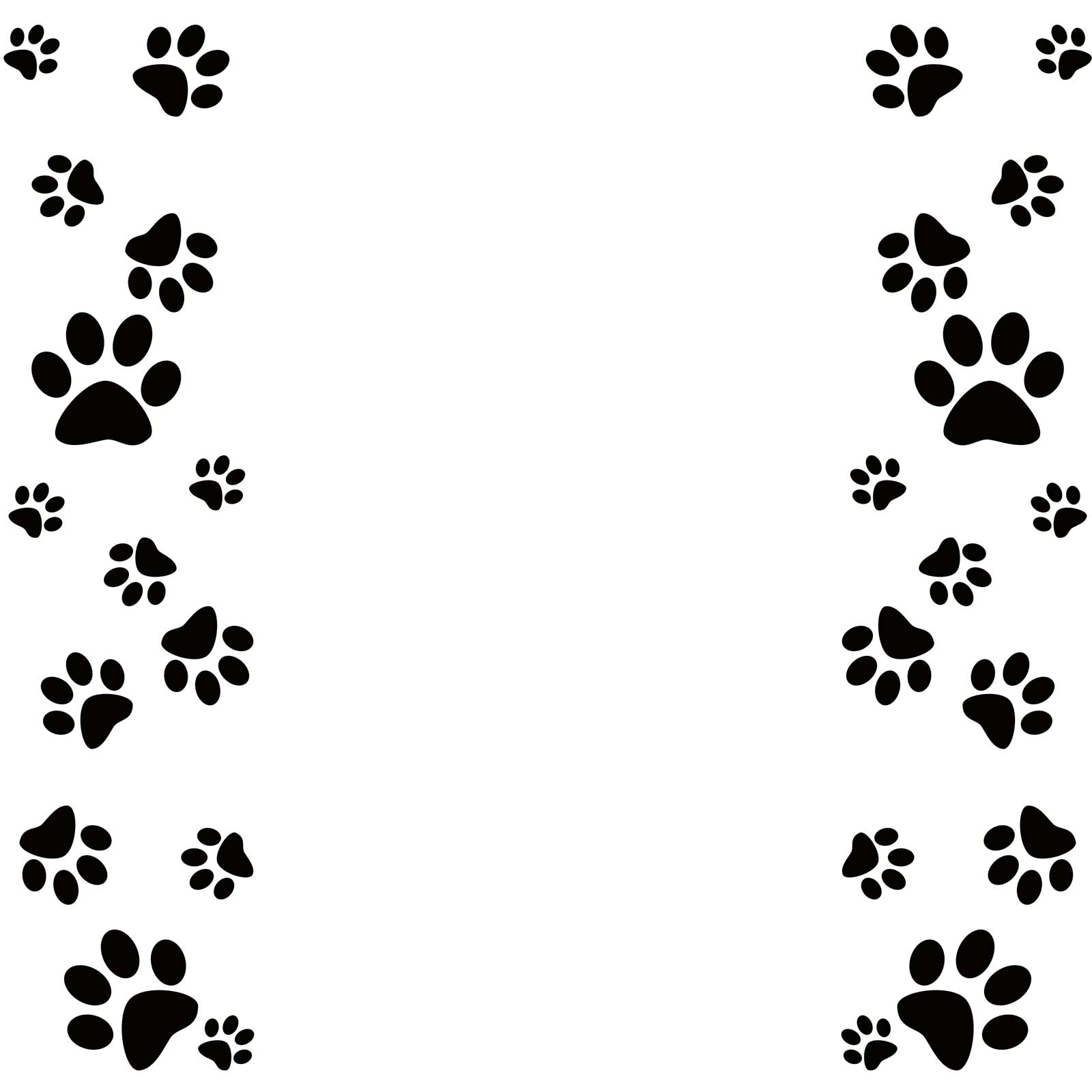 Paw Print Borders: The Perfect Way To Show Off Your Pet-Themed Decor ...
