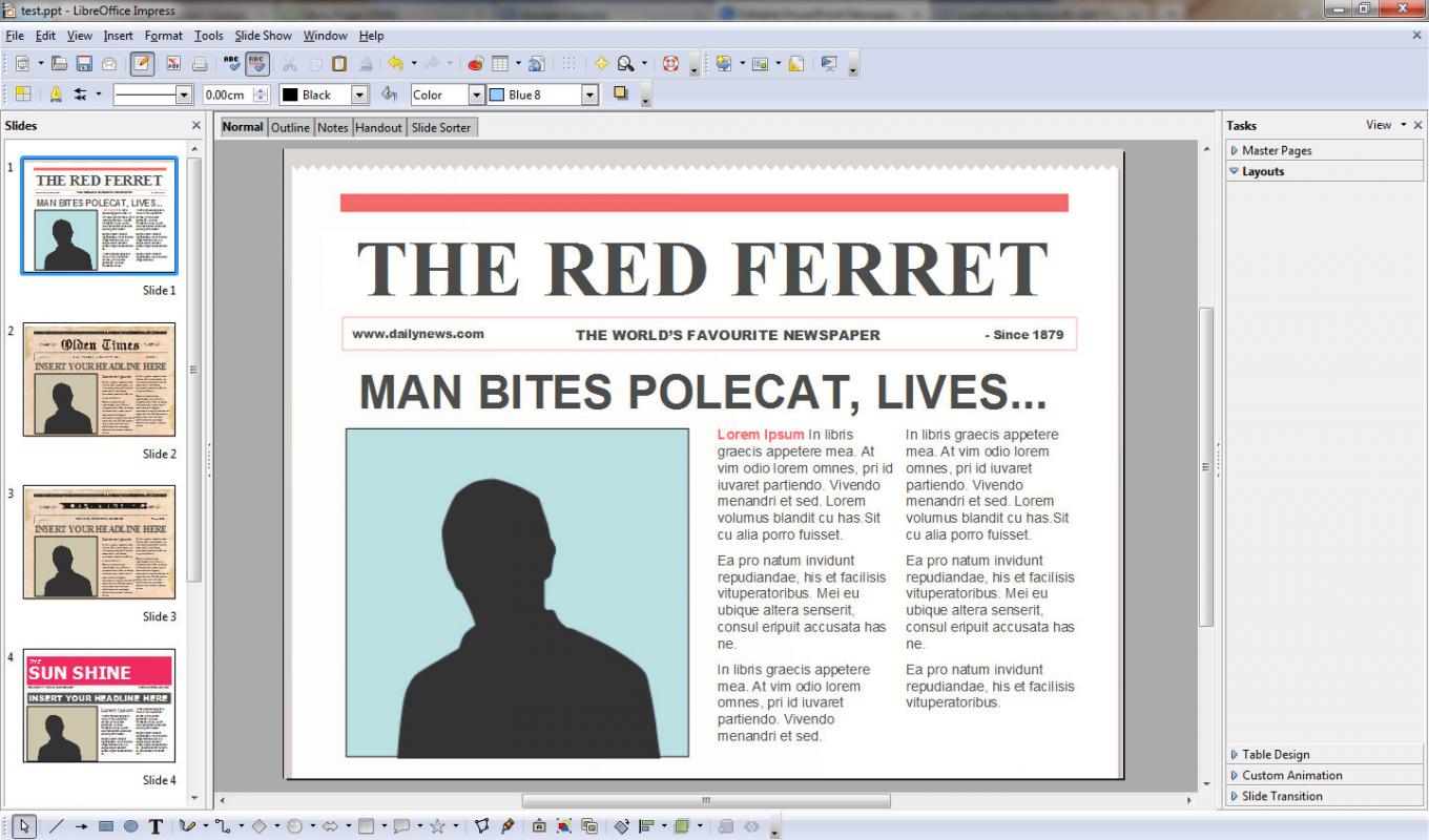 Creating A Newspaper Article Template Using Microsoft Word ...