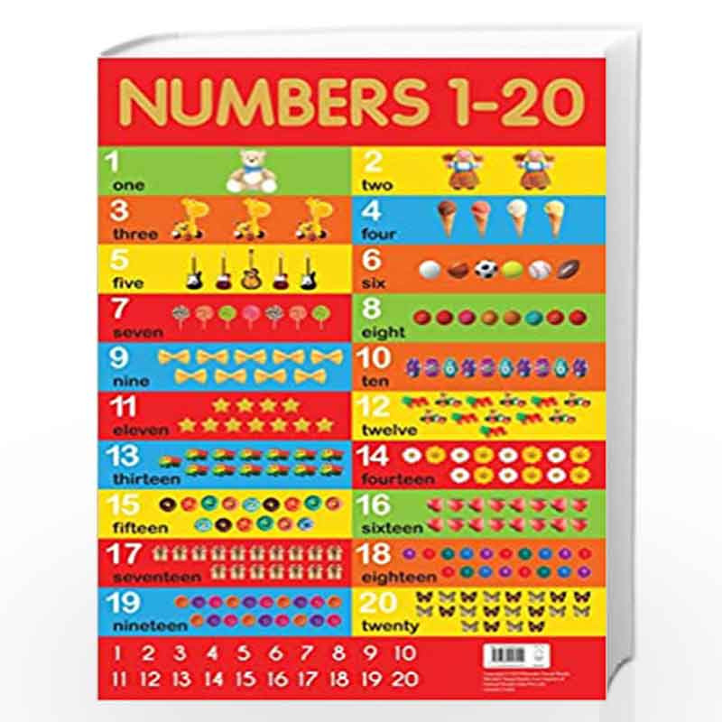 Number Chart 1-20 | Templatesz234.com - Templatesz234.com
