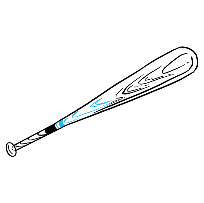 How To Draw A Baseball Bat | Templatesz234.com - Templatesz234.com