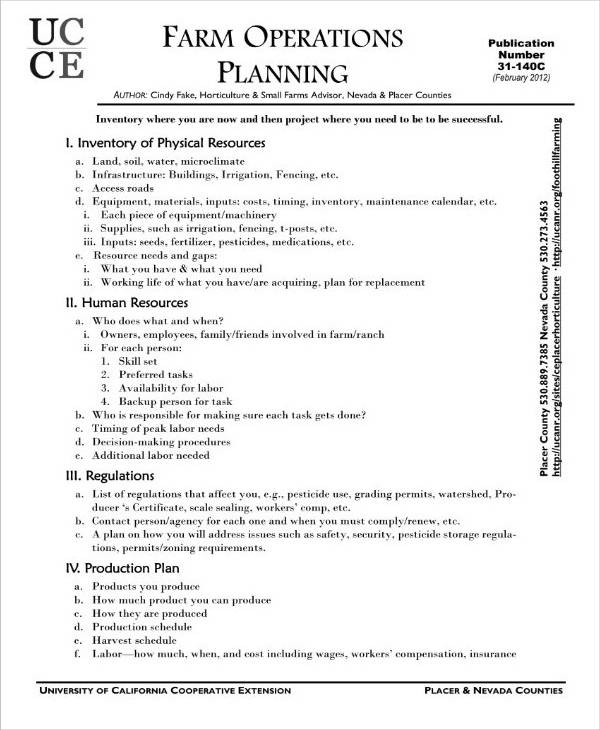 Create A Successful Project Operational Plan | Templatesz234.com ...