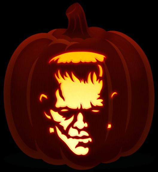 How To Create A Frankenstein Pumpkin Stencil This Halloween ...