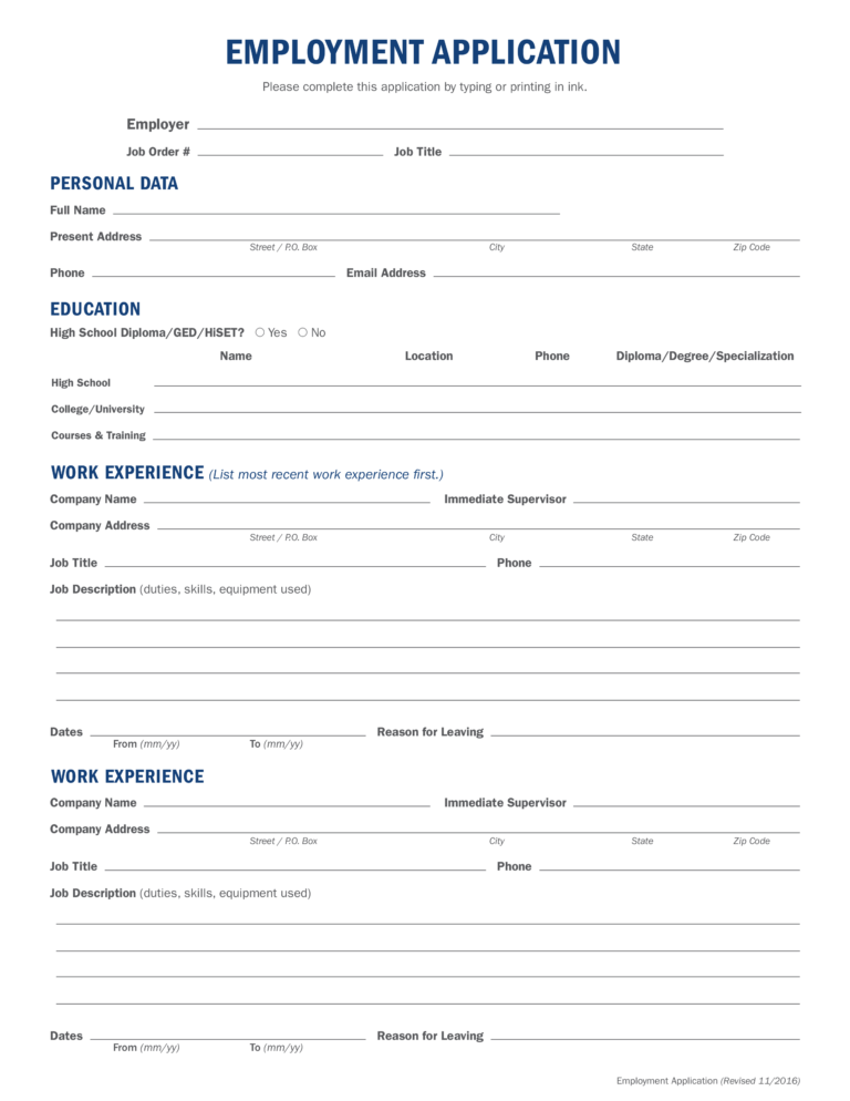 Practice Job Application: How To Ace Your Next Interview ...
