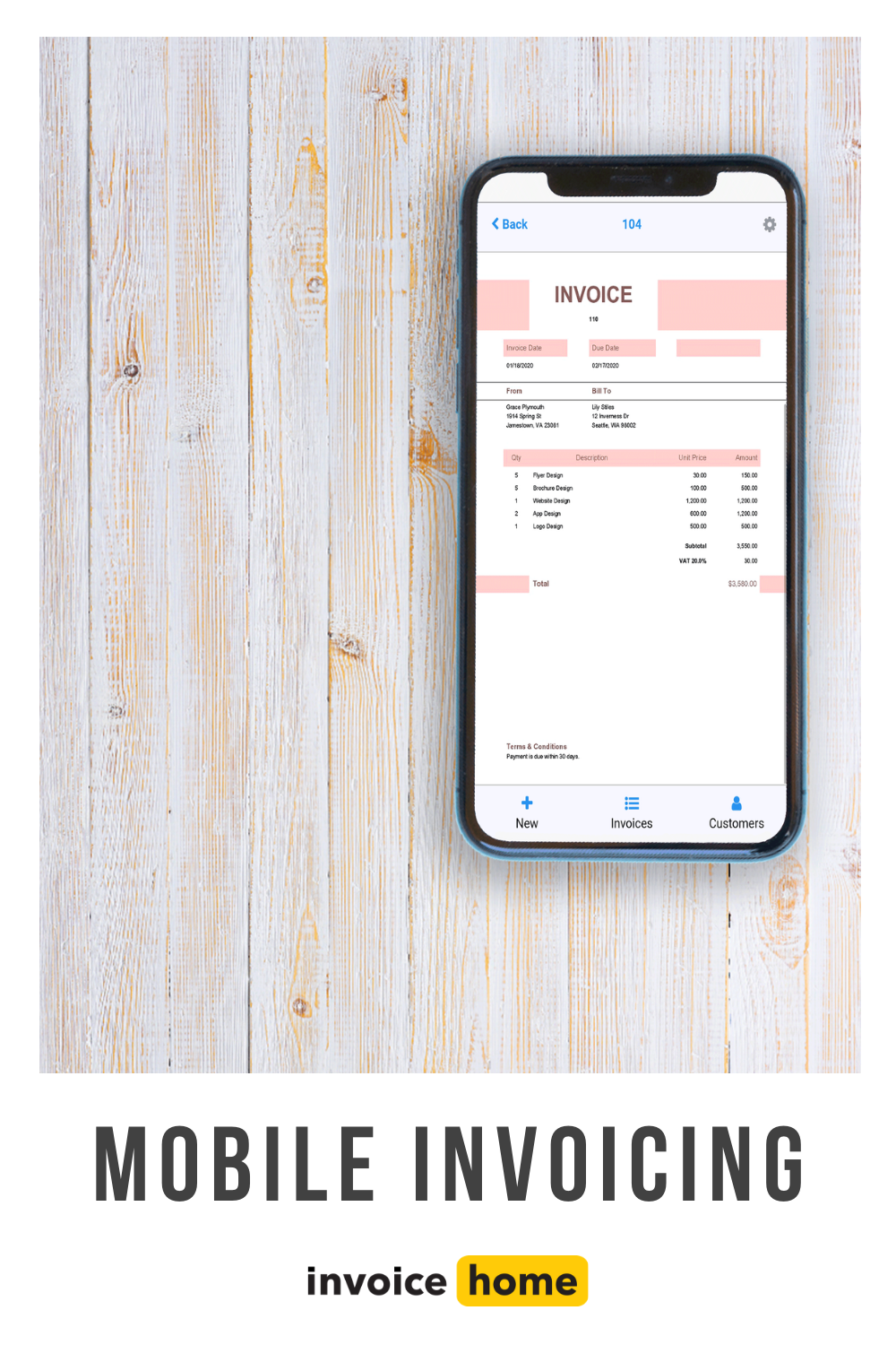 Invoice Template Apps For Mobile Devices | Templatesz234.com ...