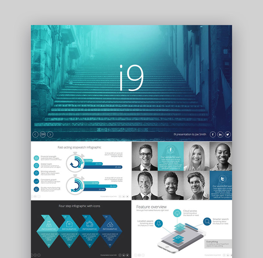 Professional Presentation Slide Templates: Elevate Your Presentations ...