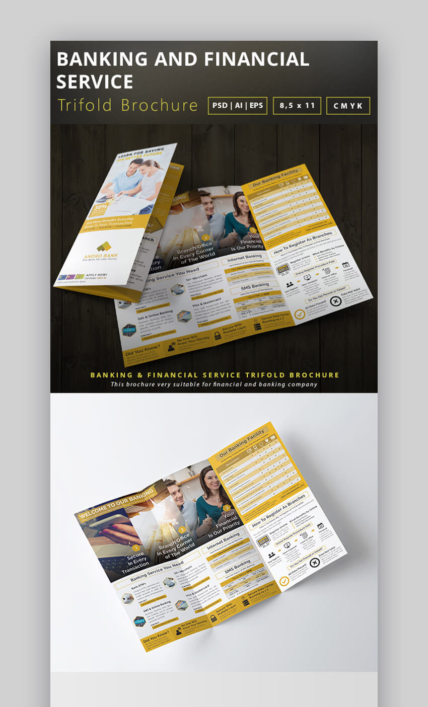 Brochure Templates For Financial Services | Templatesz234.com ...