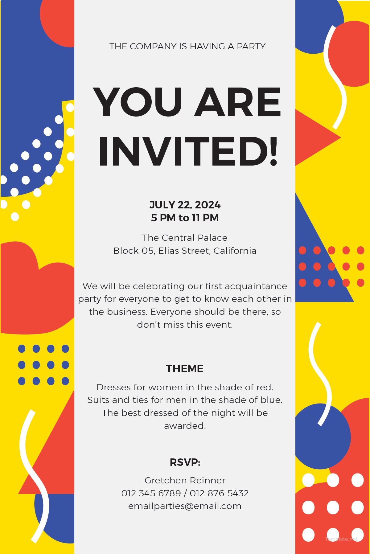 Invitation Templates For Any Social Event | Templatesz234.com ...