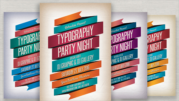 Typography-Focused Flyer Designs | Templatesz234.com - Templatesz234.com