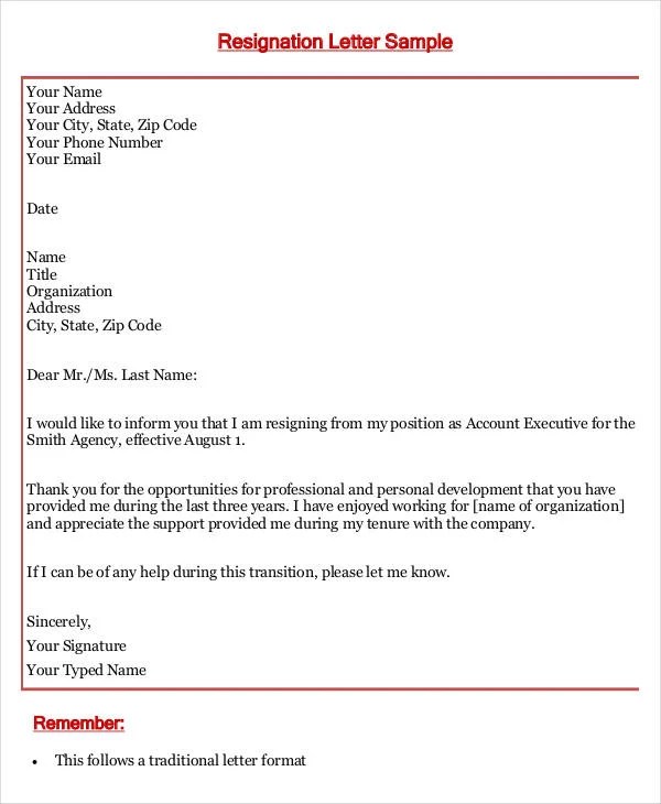 Easy Letter Template: Simplify Your Writing Process | Templatesz234.com ...