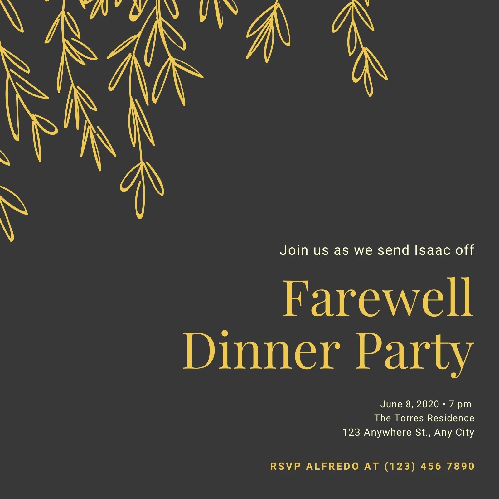 Farewell Party Invitation Templates: How To Create A Memorable Send-Off ...