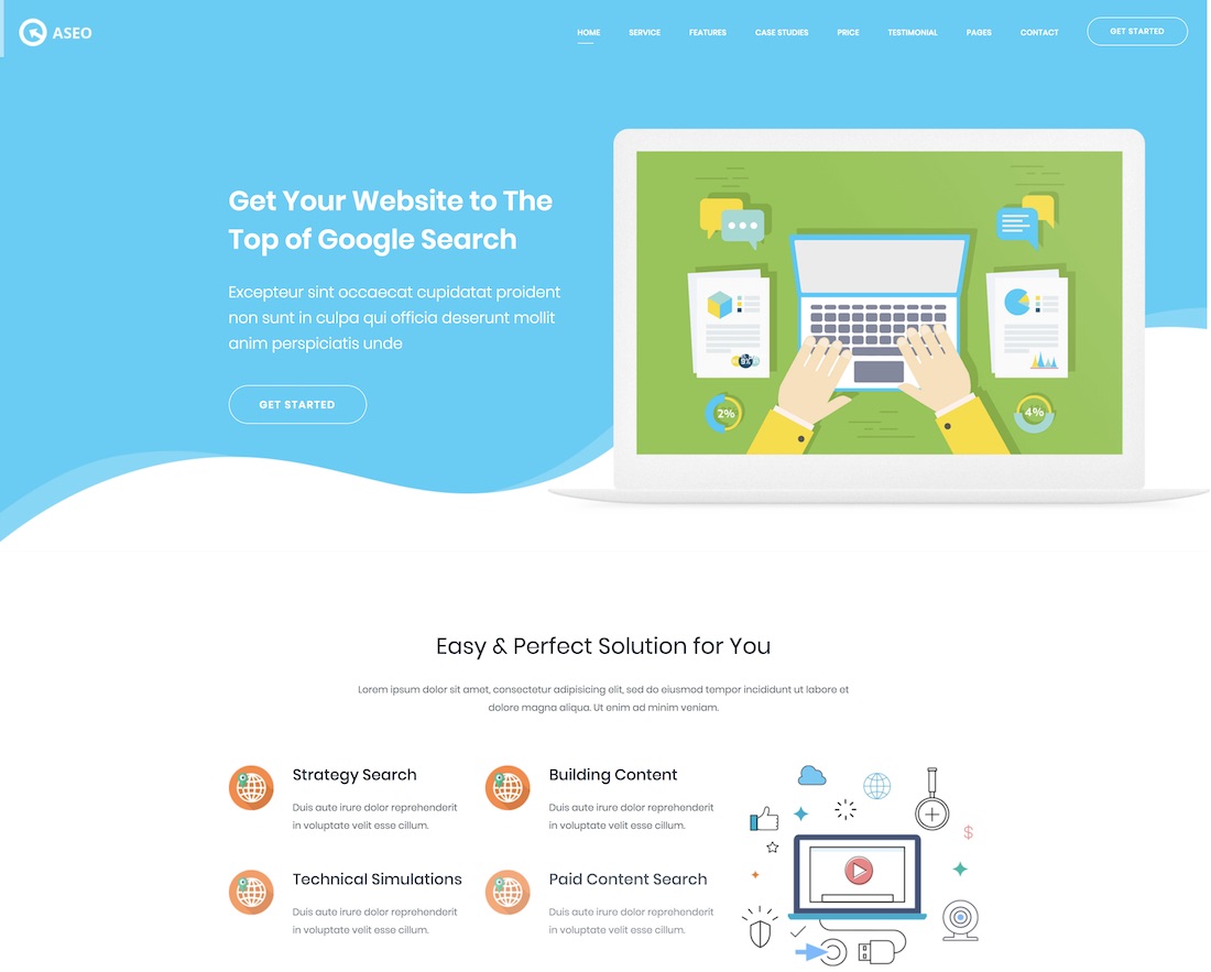 Marketing Campaign Website Templates For Online Presence ...