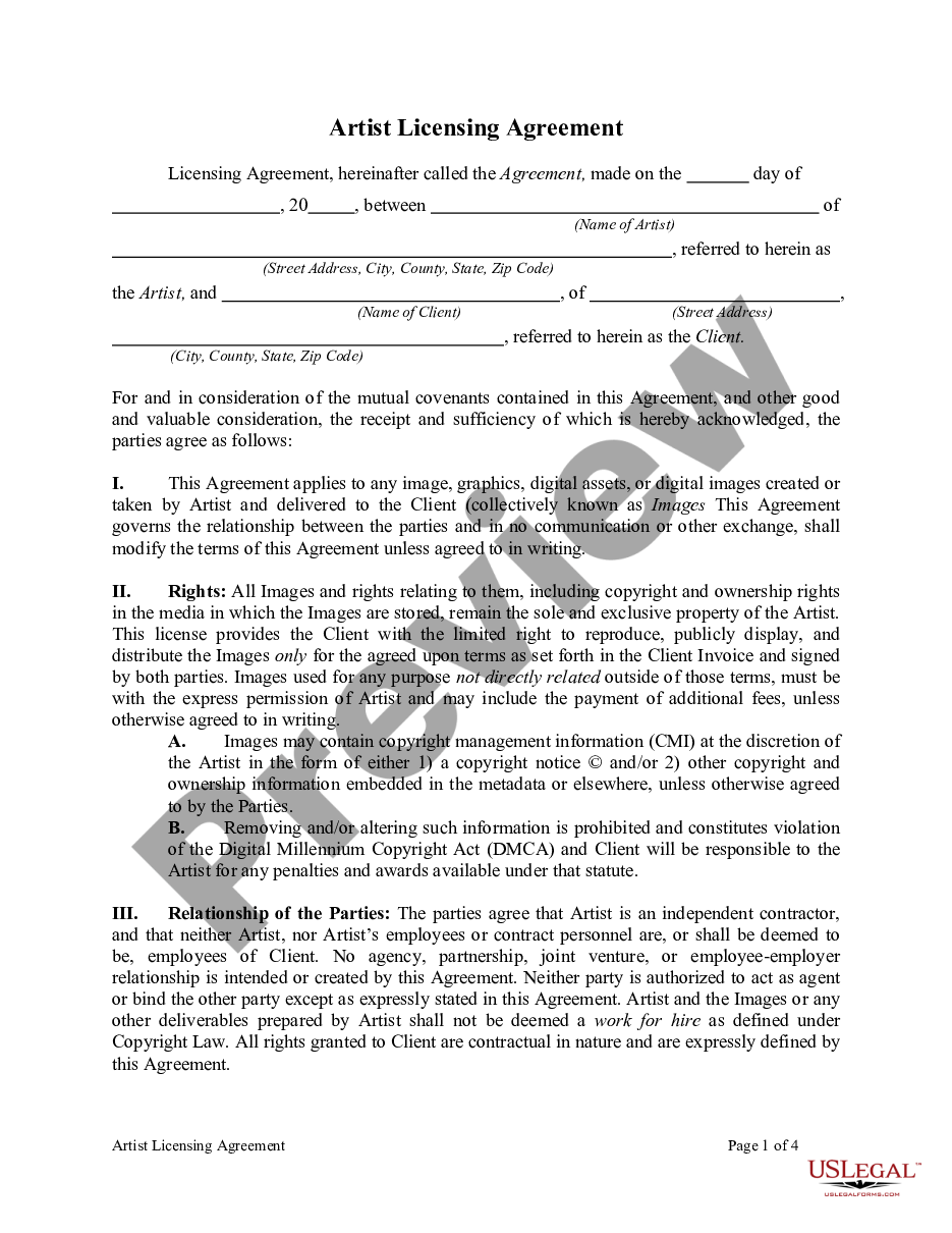 License Agreement In Art | Templatesz234.com - Templatesz234.com