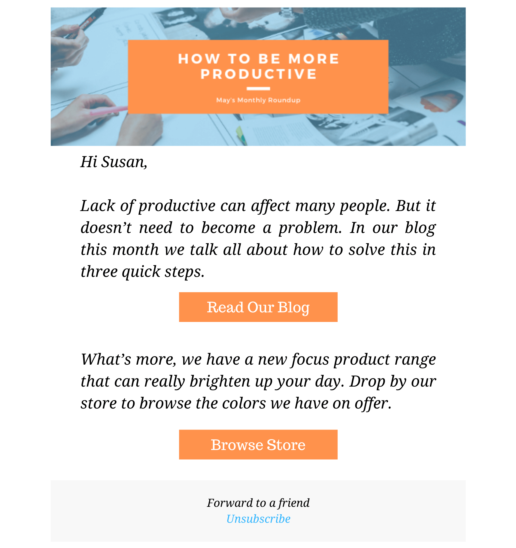 Marketing Campaign Email Templates For Campaign Communication ...