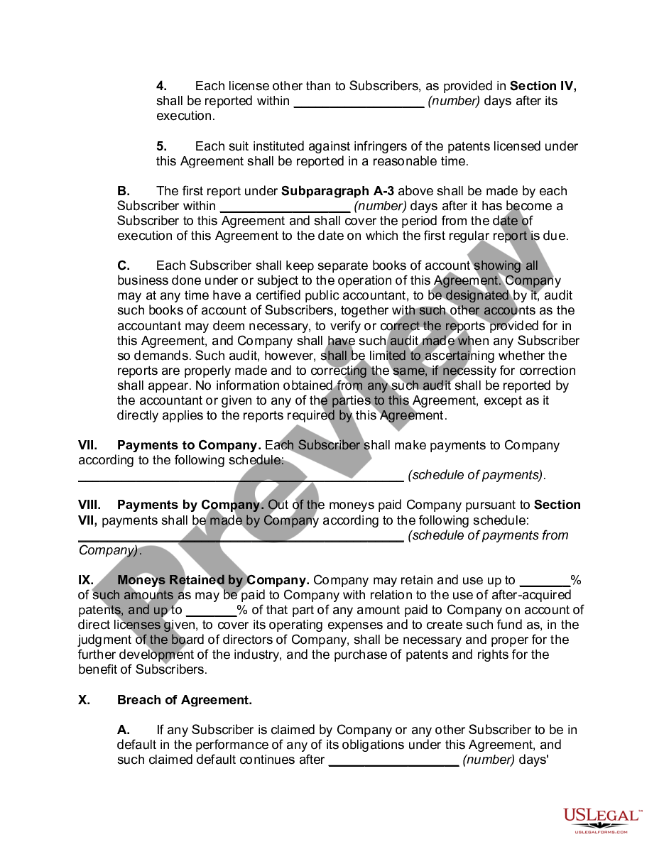 Cross System License Agreement | Templatesz234.com - Templatesz234.com