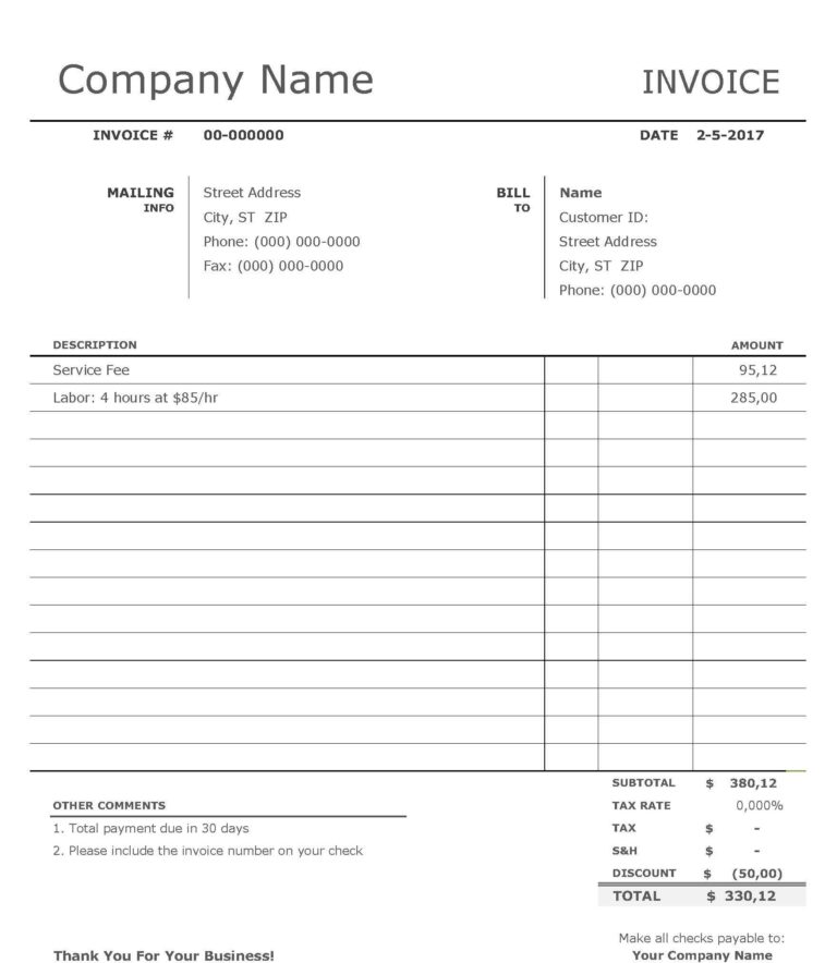 Beginner-Friendly Invoice: Simplify Your Billing Process ...