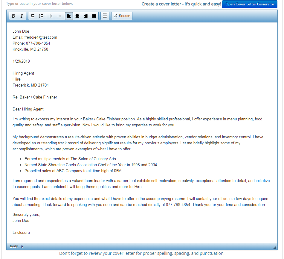 Letter Template Generator Tools: Creating Professional And Efficient ...