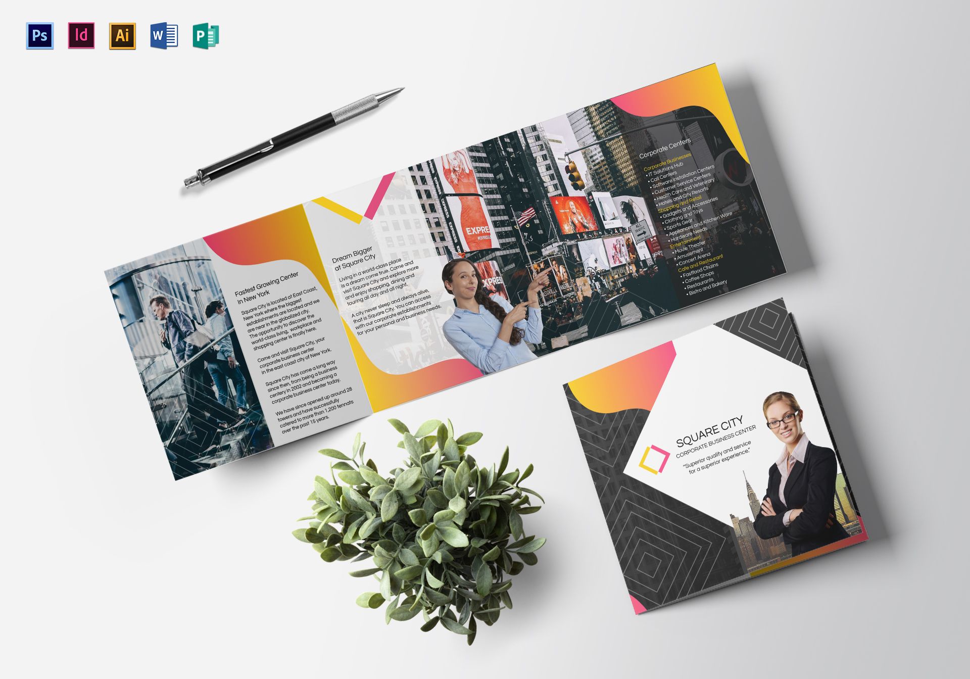 Minimalist Brochure Layouts | Templatesz234.com - Templatesz234.com