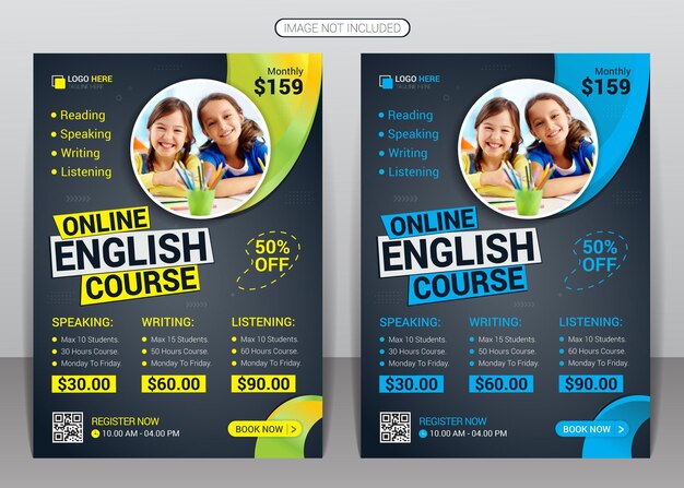 Flyer Templates For Language Classes | Templatesz234.com ...