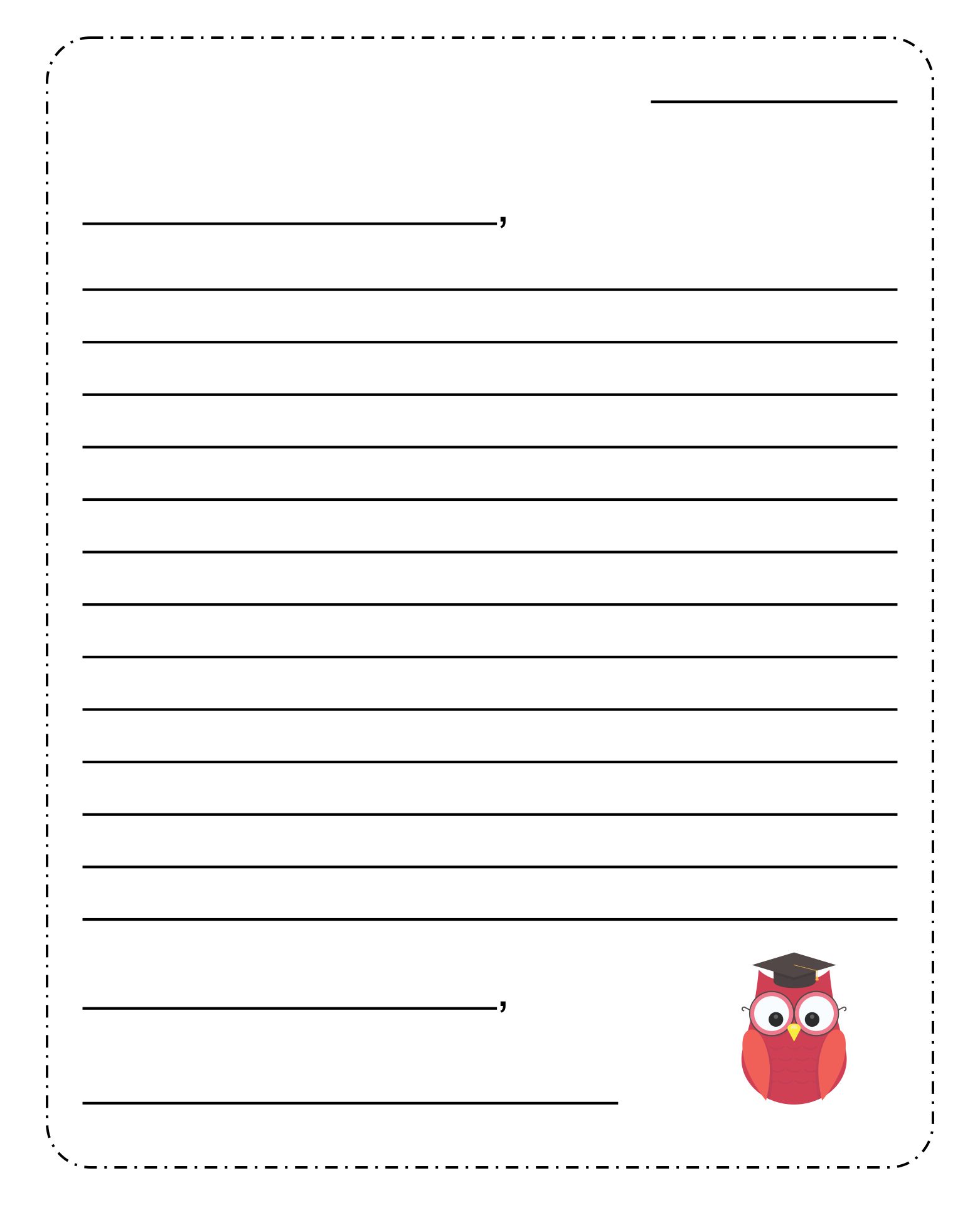 Blank Letter Template - A Convenient Tool For All Your Correspondence ...