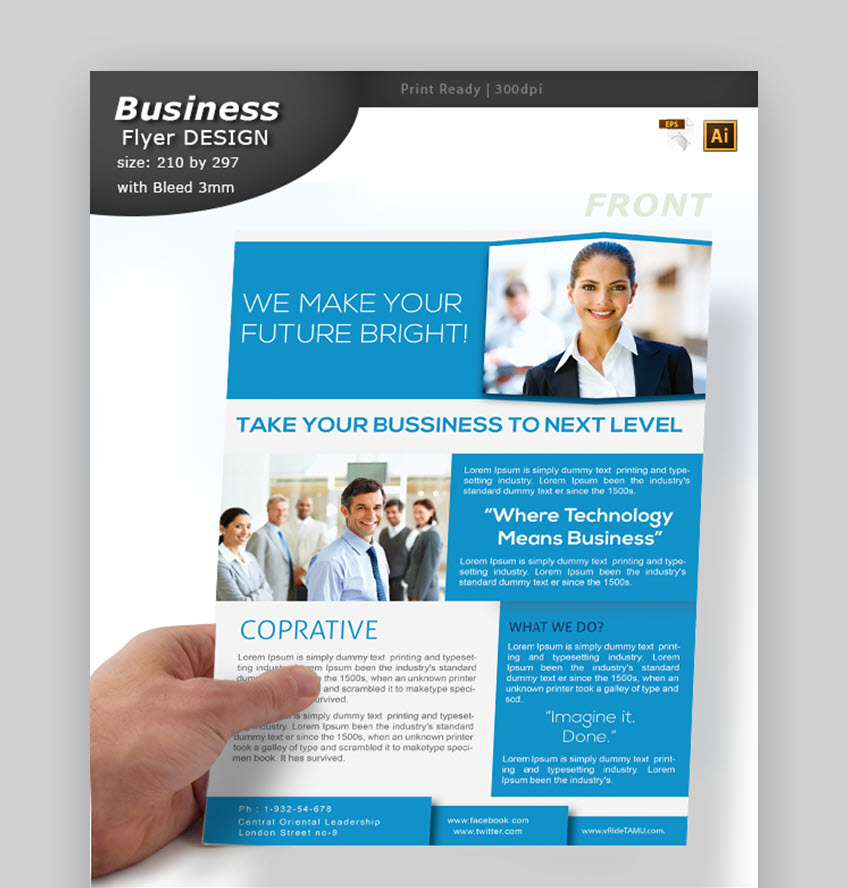 Informative Flyer Templates: Creating Impactful Marketing Materials ...